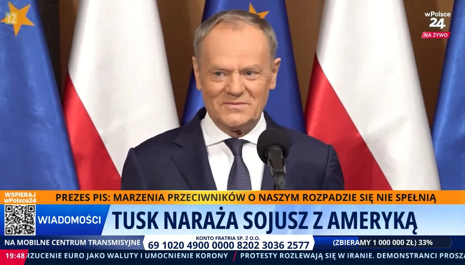 Tusk chce umierać za Grenlandię? „Zagraża naszemu bezpieczeństwu”